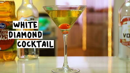 The White Diamond Cocktail Cocktail Recipe