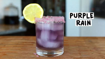 The Purple Rain Cocktail Cocktail Recipe