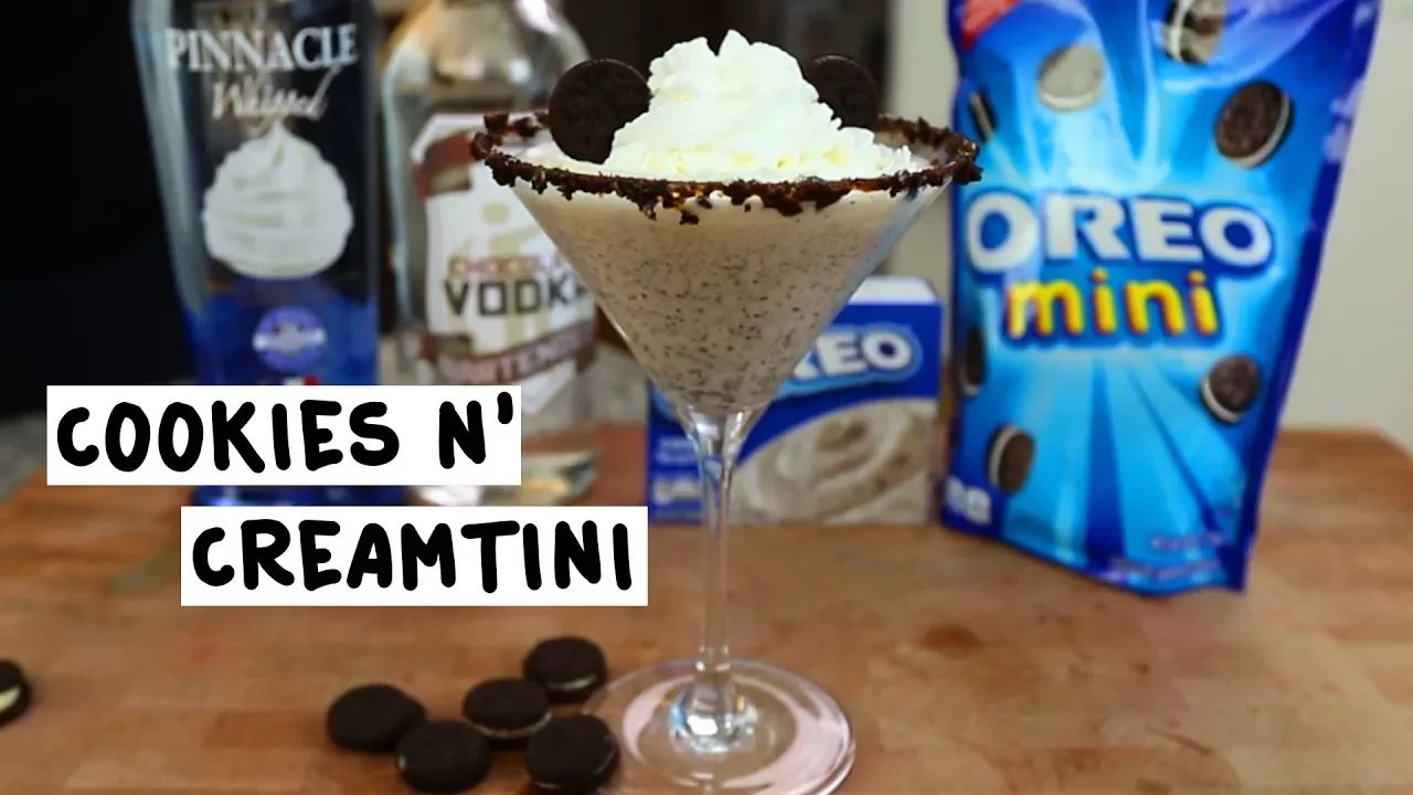 Cookies N’ Creamtini Cocktail Recipe