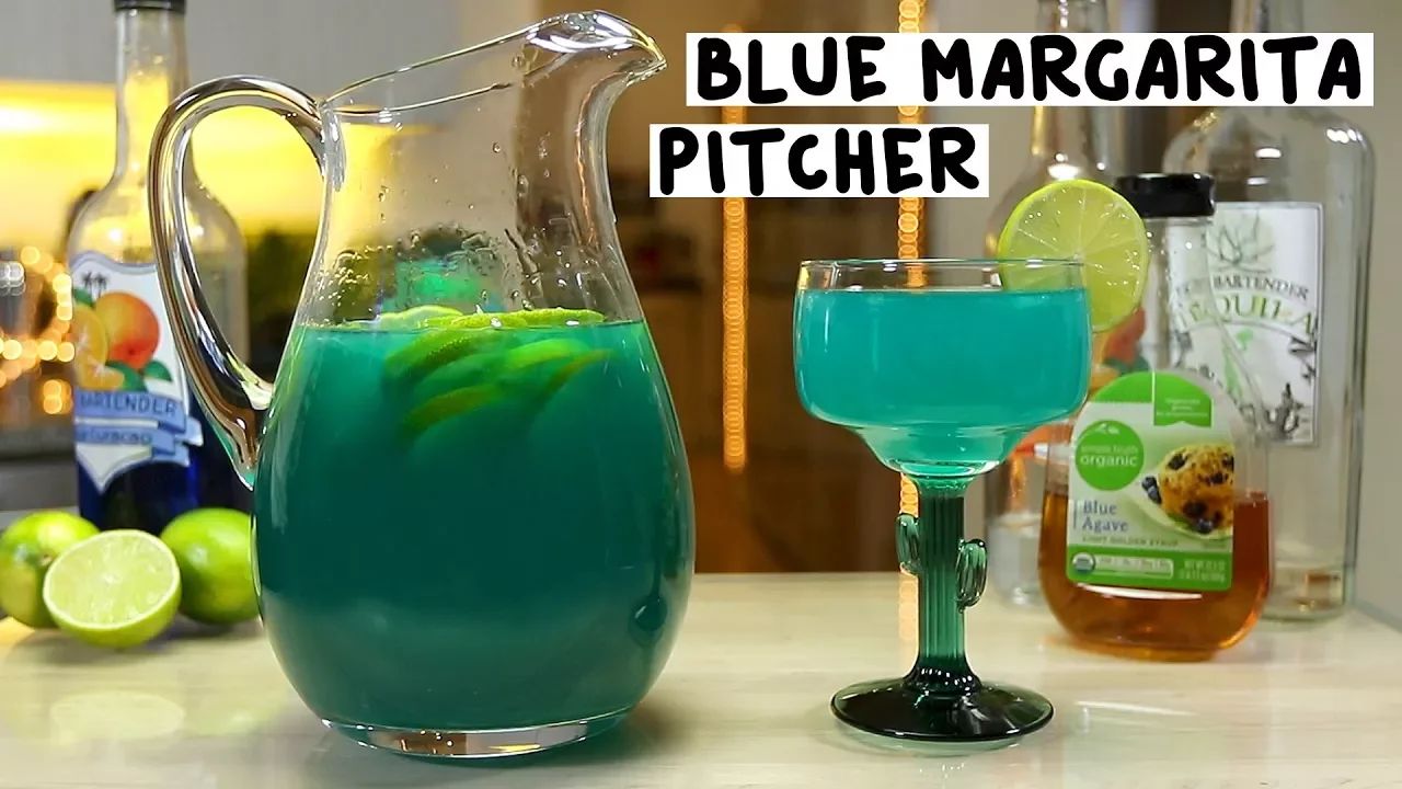 Blue Margarita Pitcher Cocktail Recipe