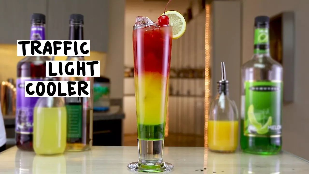 Traffic Light Cooler Cocktail Recipe