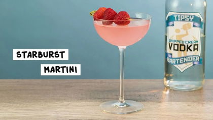 Starburst Martini Cocktail Recipe