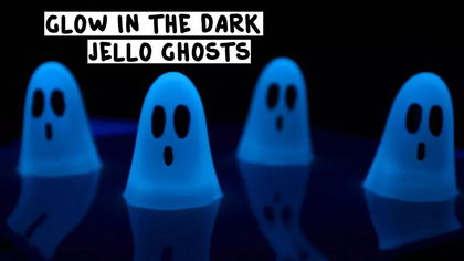Glow In The Dark Ghost Jello Shots Cocktail Recipe