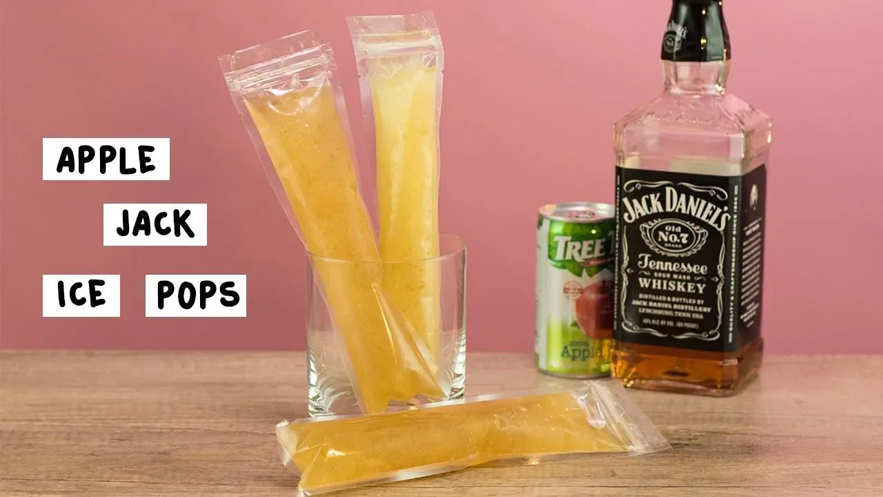 Apple Jack Ice Pops Cocktail Recipe