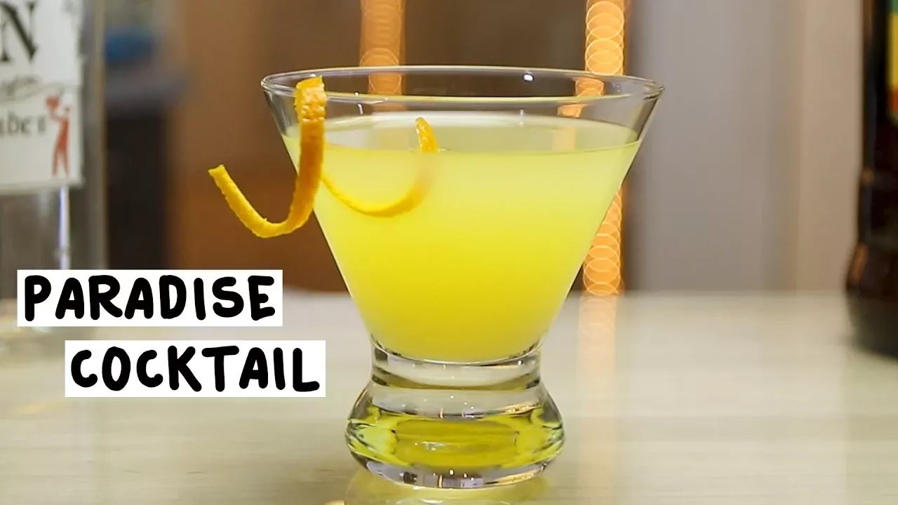 Paradise Cocktail Cocktail Recipe