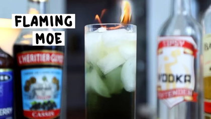 The Flaming Moe Cocktail Recipe