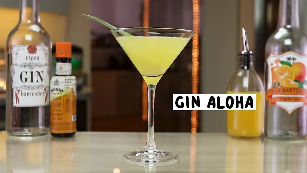 Gin Aloha Cocktail Recipe