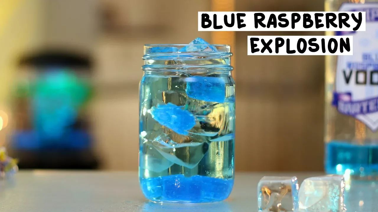 Blue Raspberry Explosion Cocktail Recipe