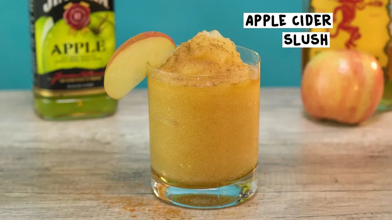 Apple Cider Slush Cocktail Recipe