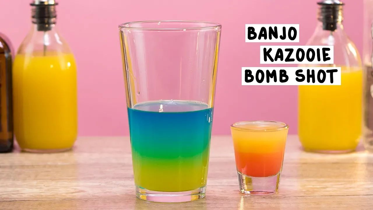 Banjo Kazooie Bomb Shot Cocktail Recipe