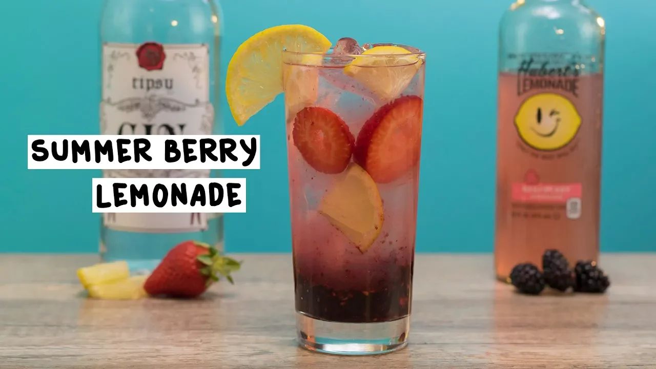 Summer Berry Lemonade Cocktail Recipe