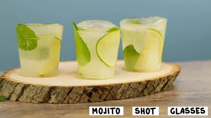 Mojito Shot Glasses Cocktail Recipe