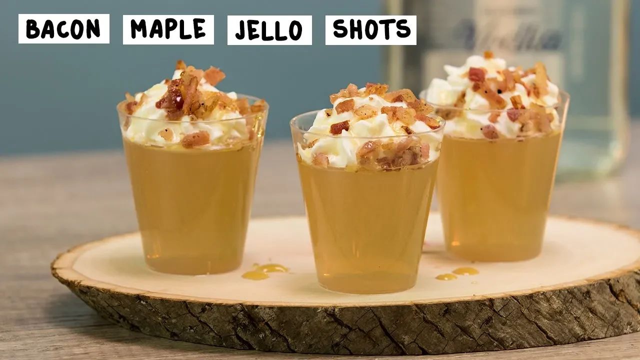 Bacon Maple Jello Shots Cocktail Recipe