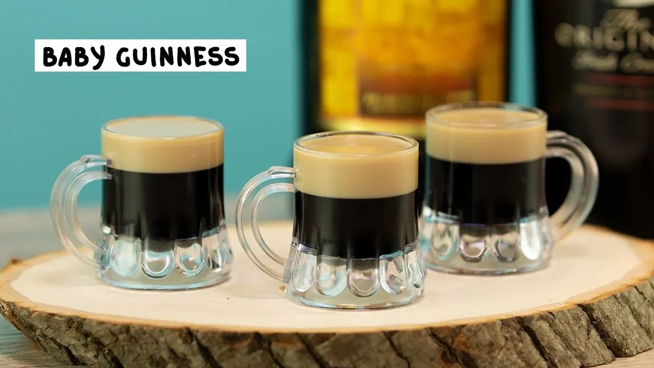 Baby Guinness Shot Cocktail Recipe
