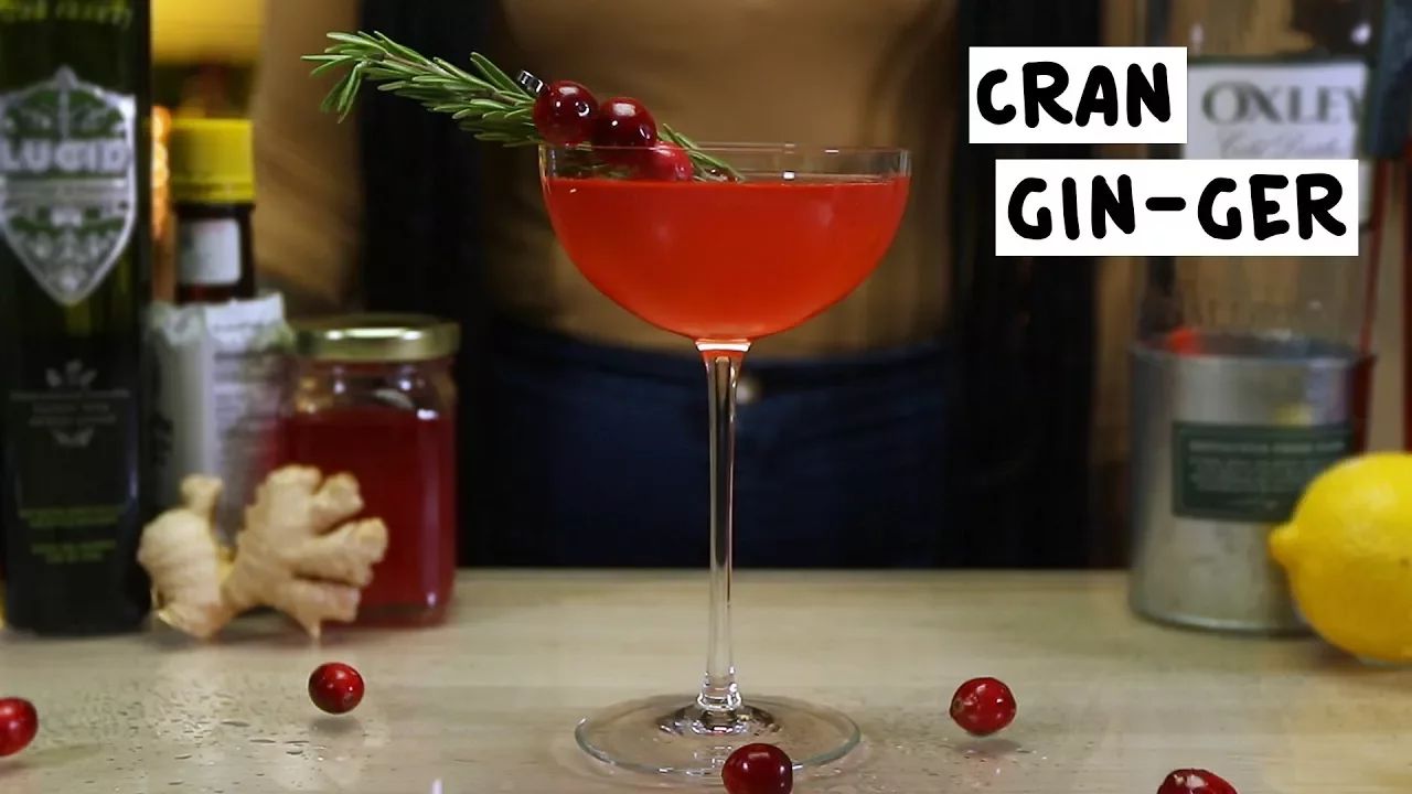 Cran Gin-Ger Cocktail Recipe