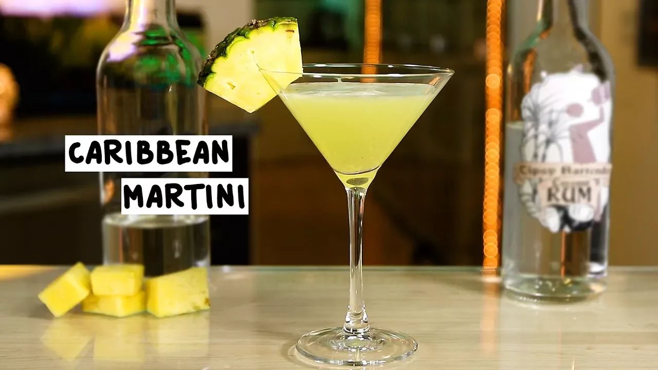Caribbean Martini Cocktail Recipe