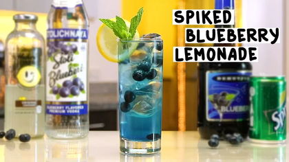 Spiked Blueberry Lemonade Cocktail Recipe