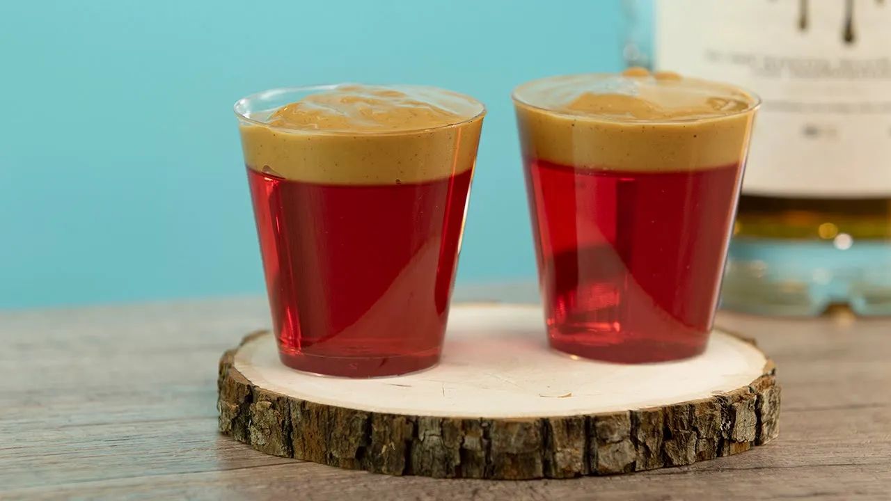 Peanut Butter & Jello Shots Cocktail Recipe