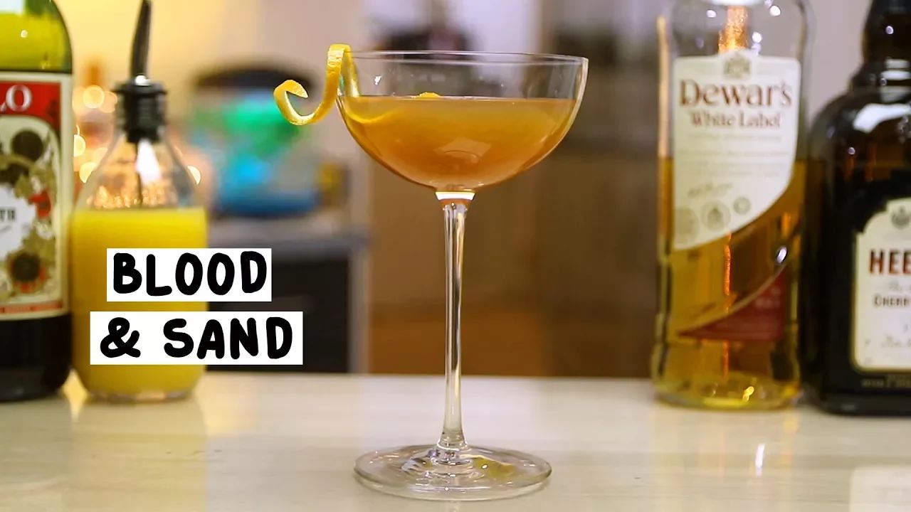 Blood & Sand Cocktail Recipe
