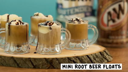 Mini Root Beer Floats Cocktail Recipe