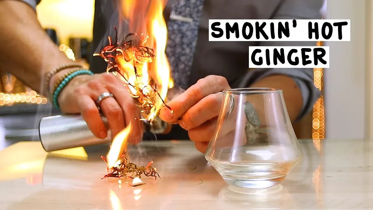 Smokin’ Hot Ginger Cocktail Recipe