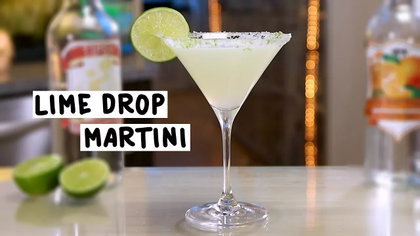 Lime Drop Martini Cocktail Recipe